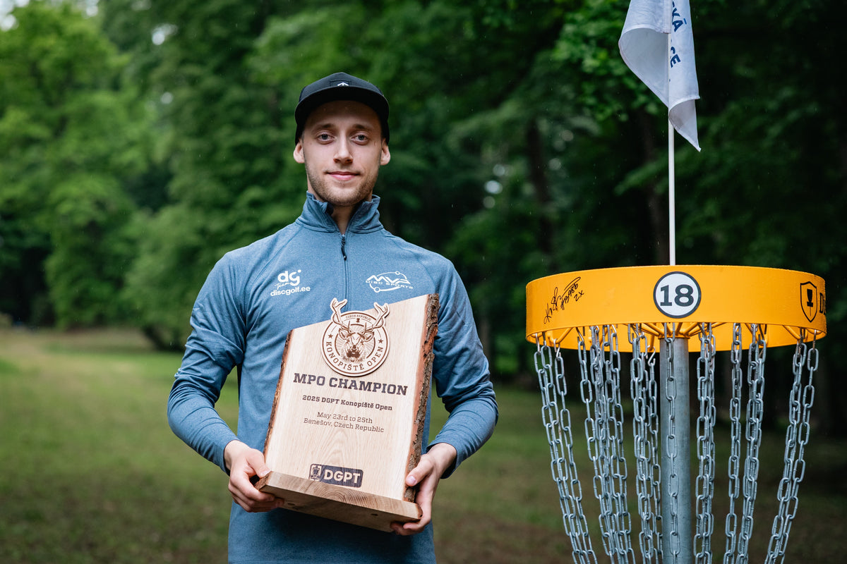 Mauri Villmann in the bag 2025 – Discgolf.ee