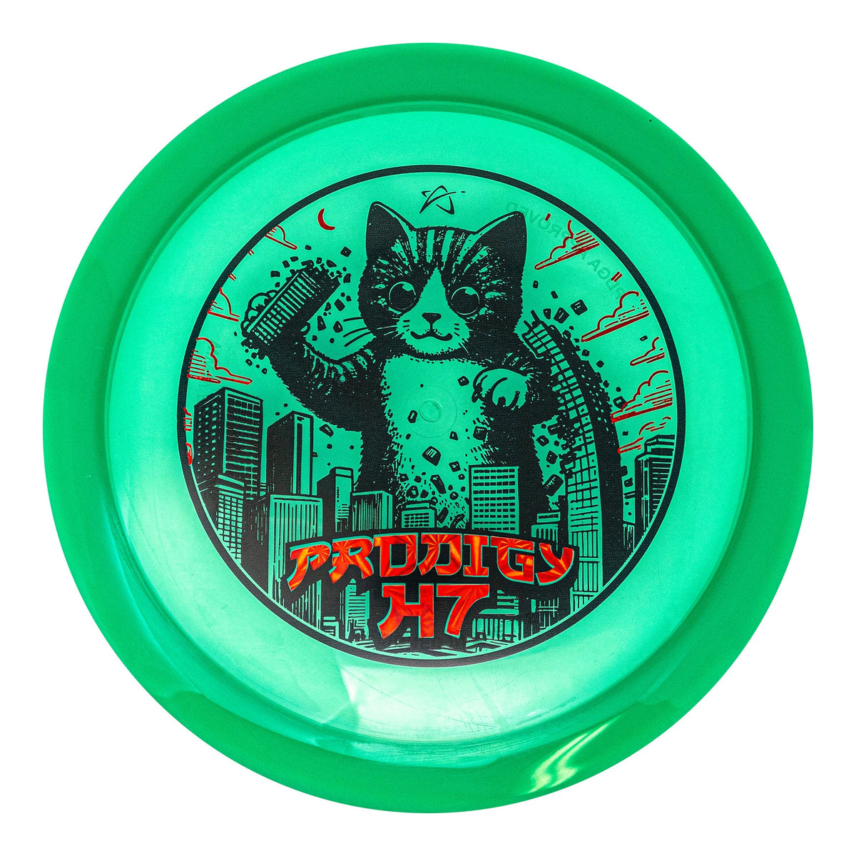 Prodigy H7 400 Glow - Kittzilla Returns Stamp – Discgolf.ee
